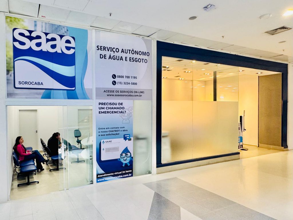 Saae/Sorocaba reabre Central de Atendimento em novo espaço no Pátio ...
