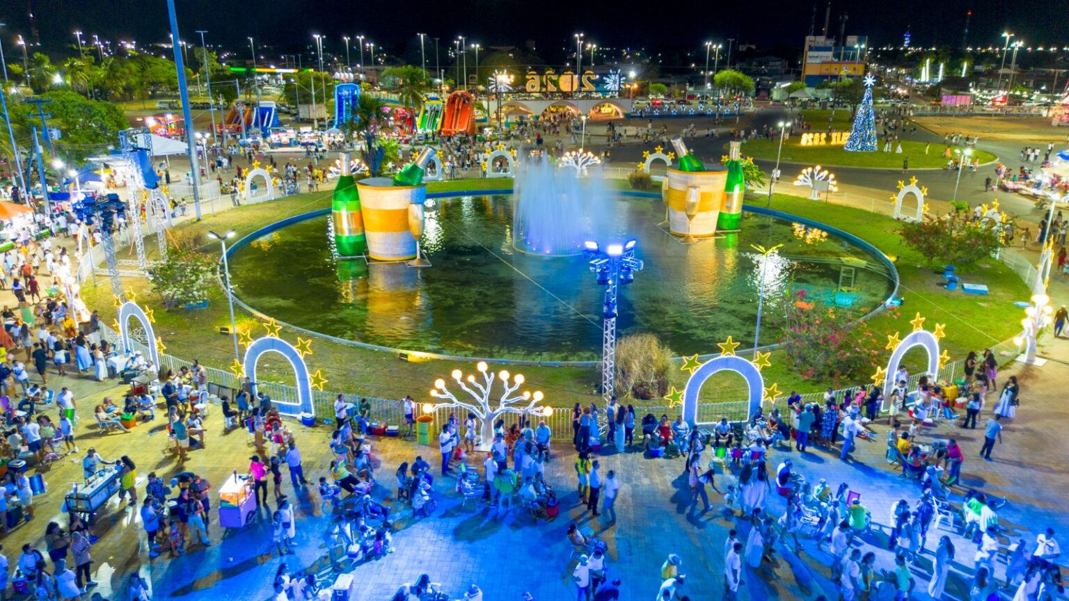 RR| Réveillon no Parque Anauá reúne mais de 200 mil pessoas com show ...